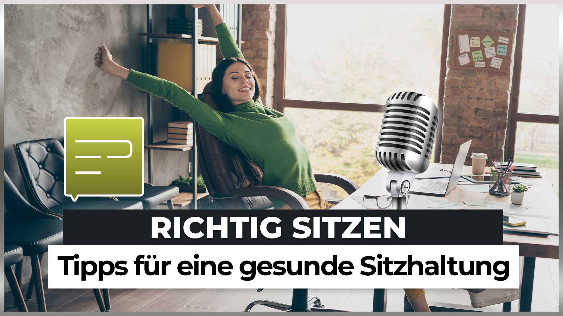 Richtig sitzen: 6 Tipps für eine gesunde Sitzhaltung - equal personal